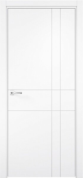 Межкомнатная Дверь Verda Севилья 02 Софт Айс Глухая 2000х800мм (Полотно 1шт) / Верда.