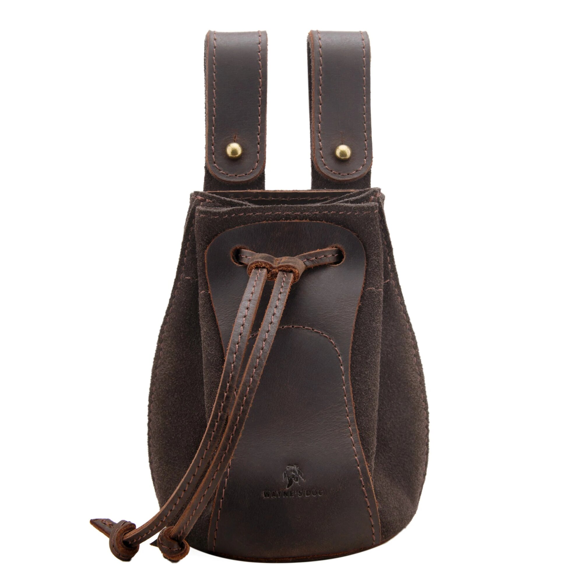 Кожаная сумка для патронов средневекового стиля Coffee