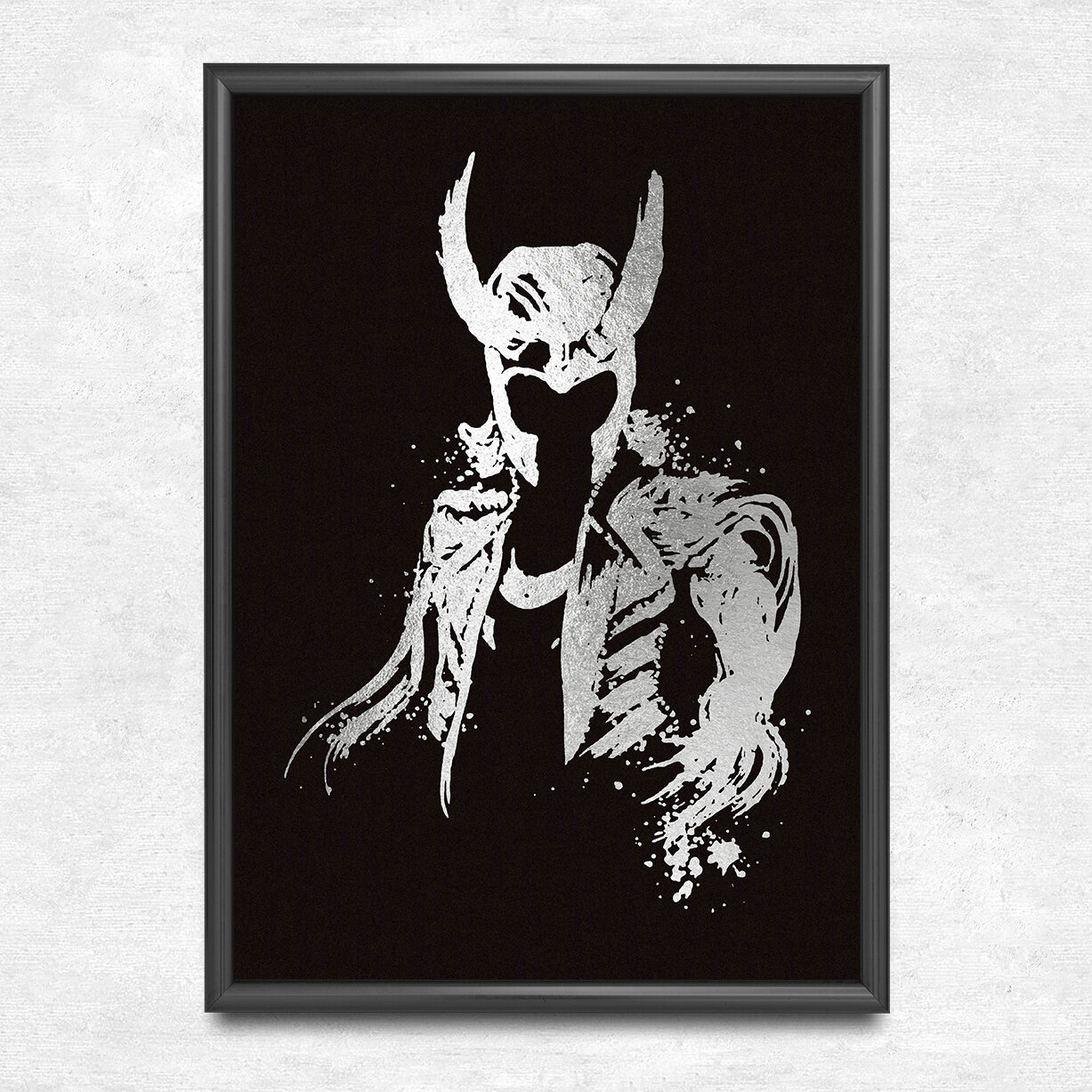 Постер Локи / плакат для интерьера Loki. Марвел, Marvel, комиксы, фильмы, игры