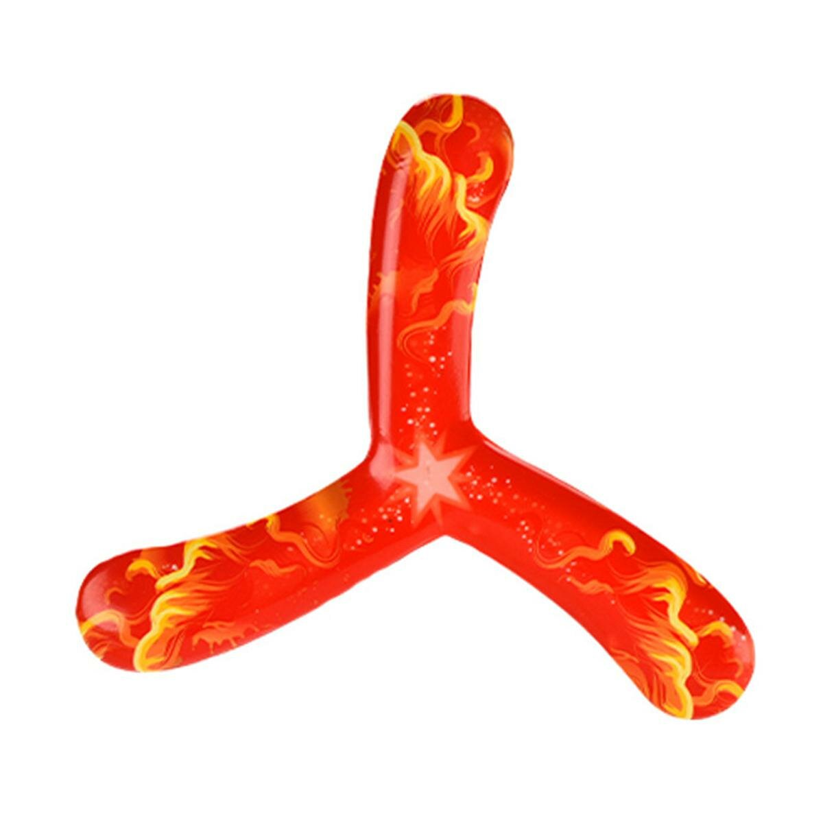 Возвратный бумеранг износостойкий красочный интерактивный метательный возвращающийся бумеранг для подарка