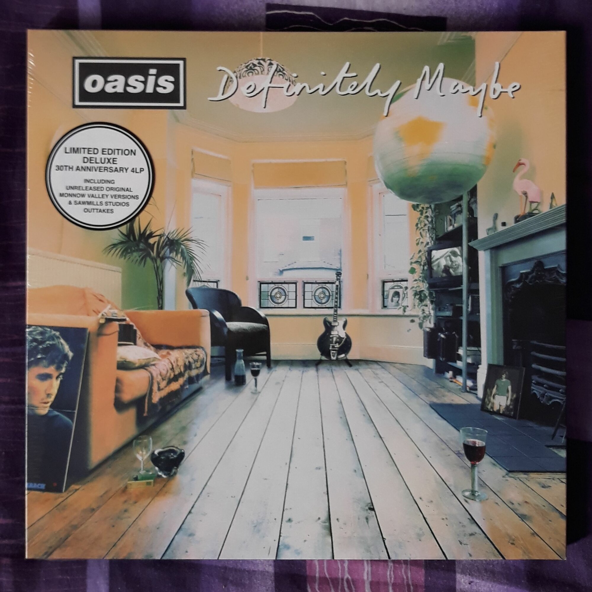Виниловая пластинка бокс-сет Oasis - Definitely Maybe LP