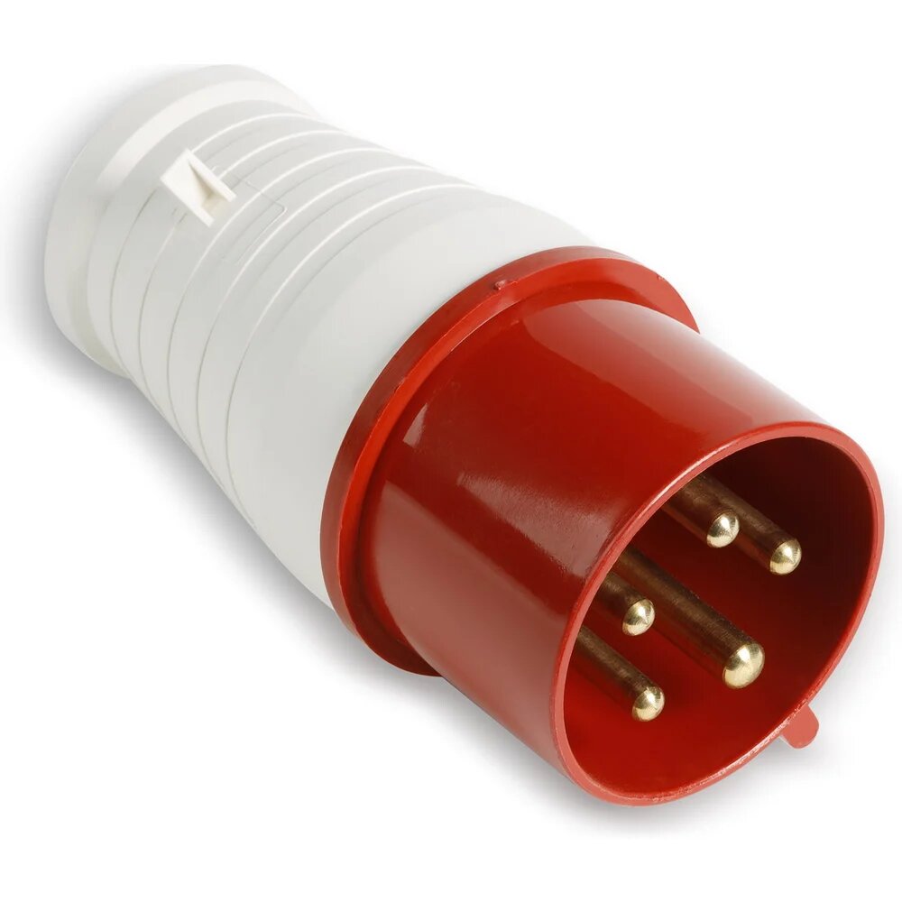 Вилка переносная Smartbuy 025 3Р+РЕ+N 32А 380В IP44, SBE-32-PP5-380