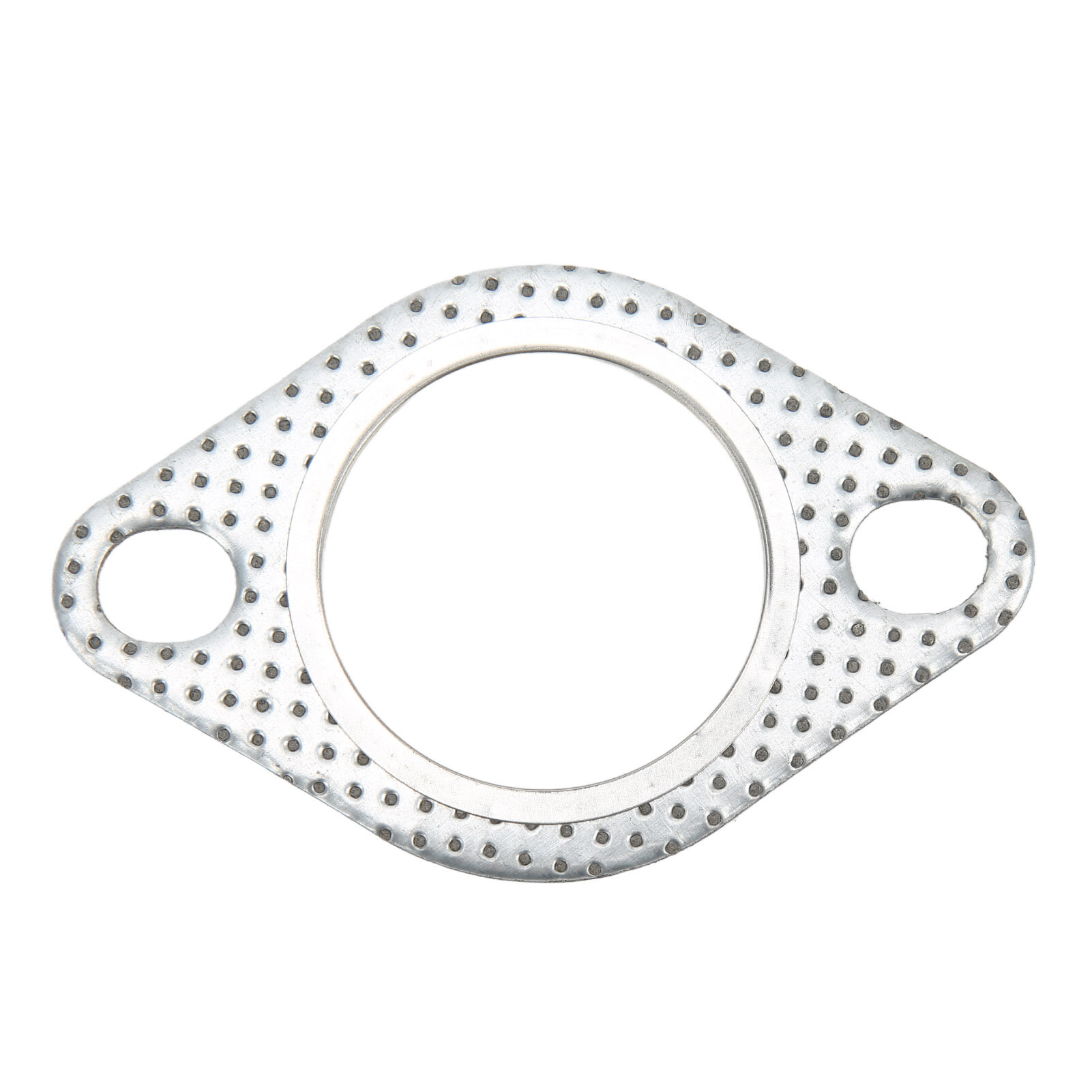 1,75in выхлопная труба прокладка 2 болта Перфорированная сталь Универсальная для турбо -локков вниз по трубам