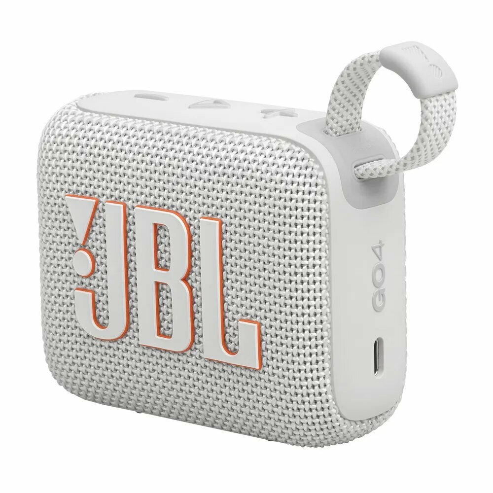 JBL, четвертое поколение Go4, портативная колонка, Bluetooth-динамик, белый
