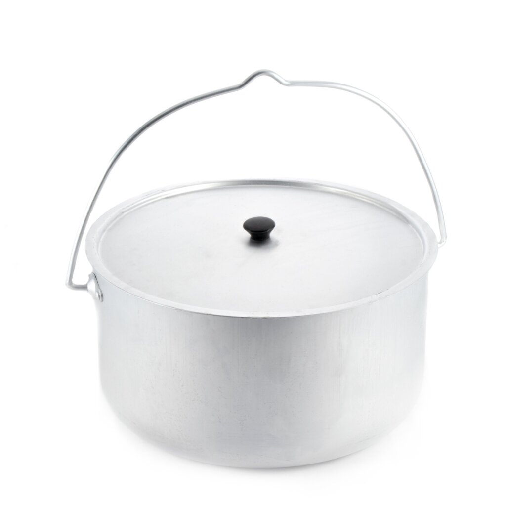 Котелок костровой "следопыт" цилиндрический 8 л, алюм. PF-CWS-P120