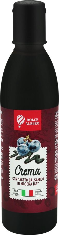 Крем-соус DOLCE ALBERO с бальзамическим уксусом из Модены, 250мл
