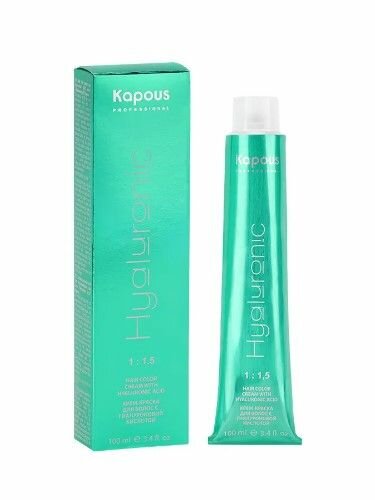 Kapous Крем-краска для волос 9.23 Hyaluronic acid Очень светлый блондин перламутровый 100 мл