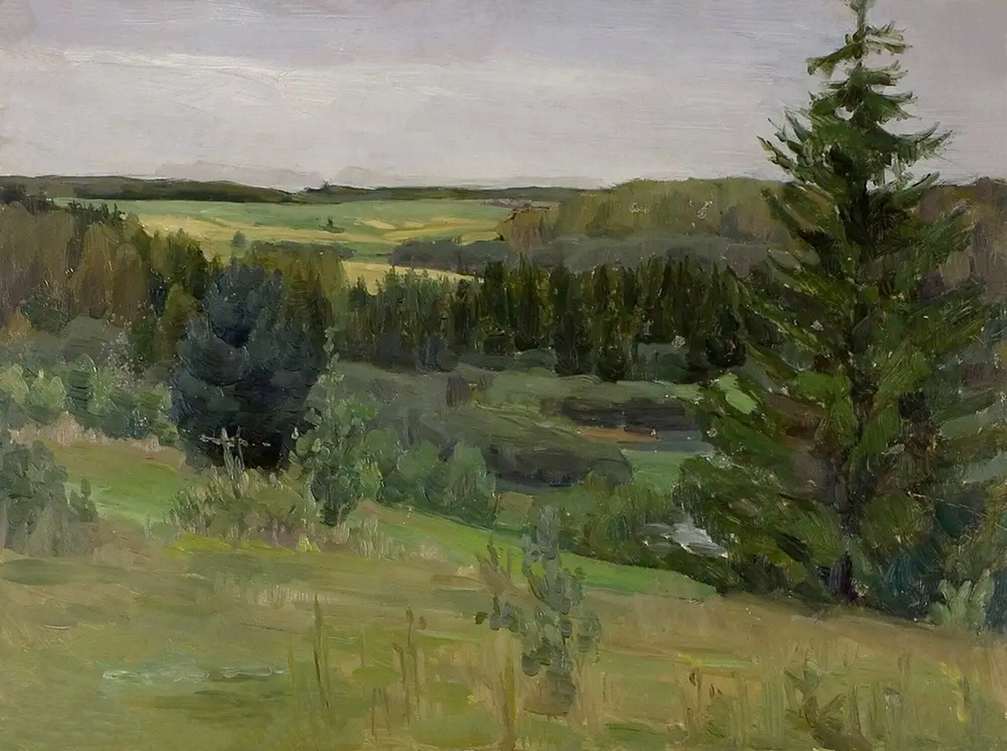 Картина Васнецова Виктора Затишье 80х60 см