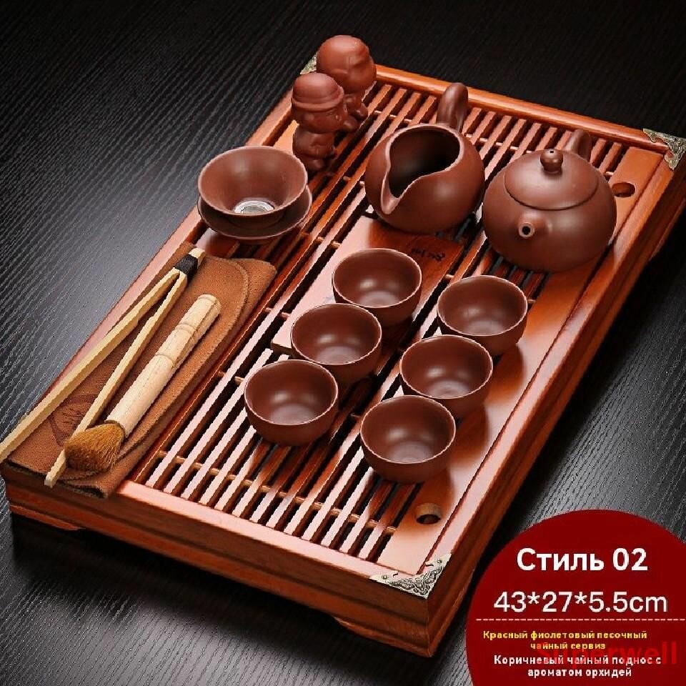 Набор для китайской чайной церемонии на 6 персон. Чайный сервиз