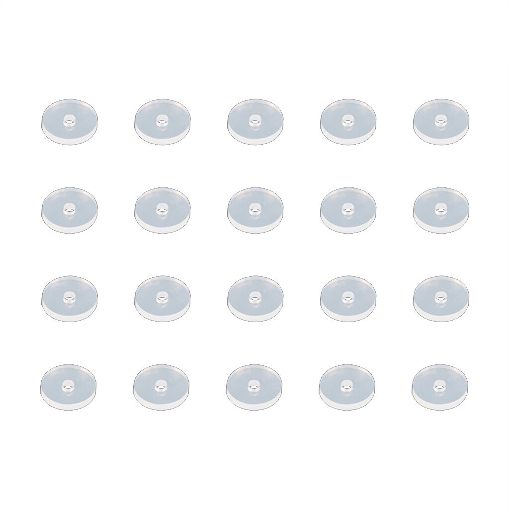 20 шт, силиконовая маленькая летающая тарелка с защитой от проколов и гиперплазией