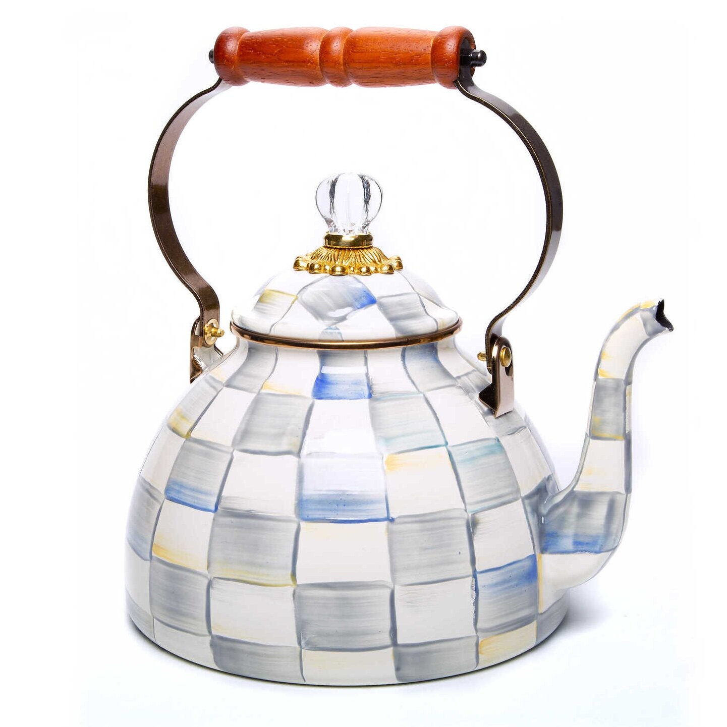 Чайник 3 литра sterling check 89236-540 от MacKenzie-Childs