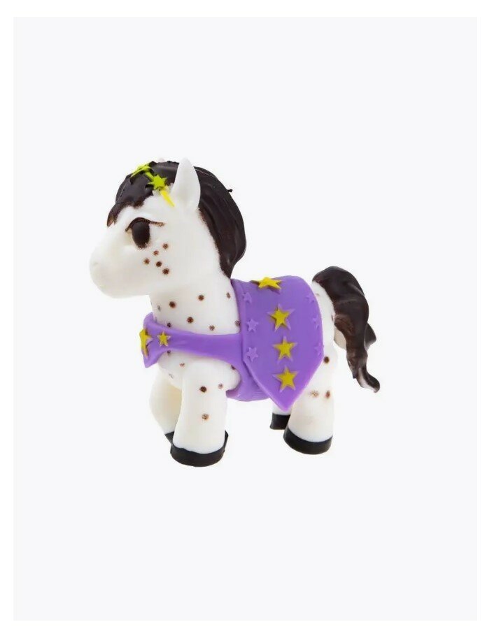 Пони на фасоне 1Toy Звездочка, пони тянущаяся, в костюмчике, 10 см Т22750