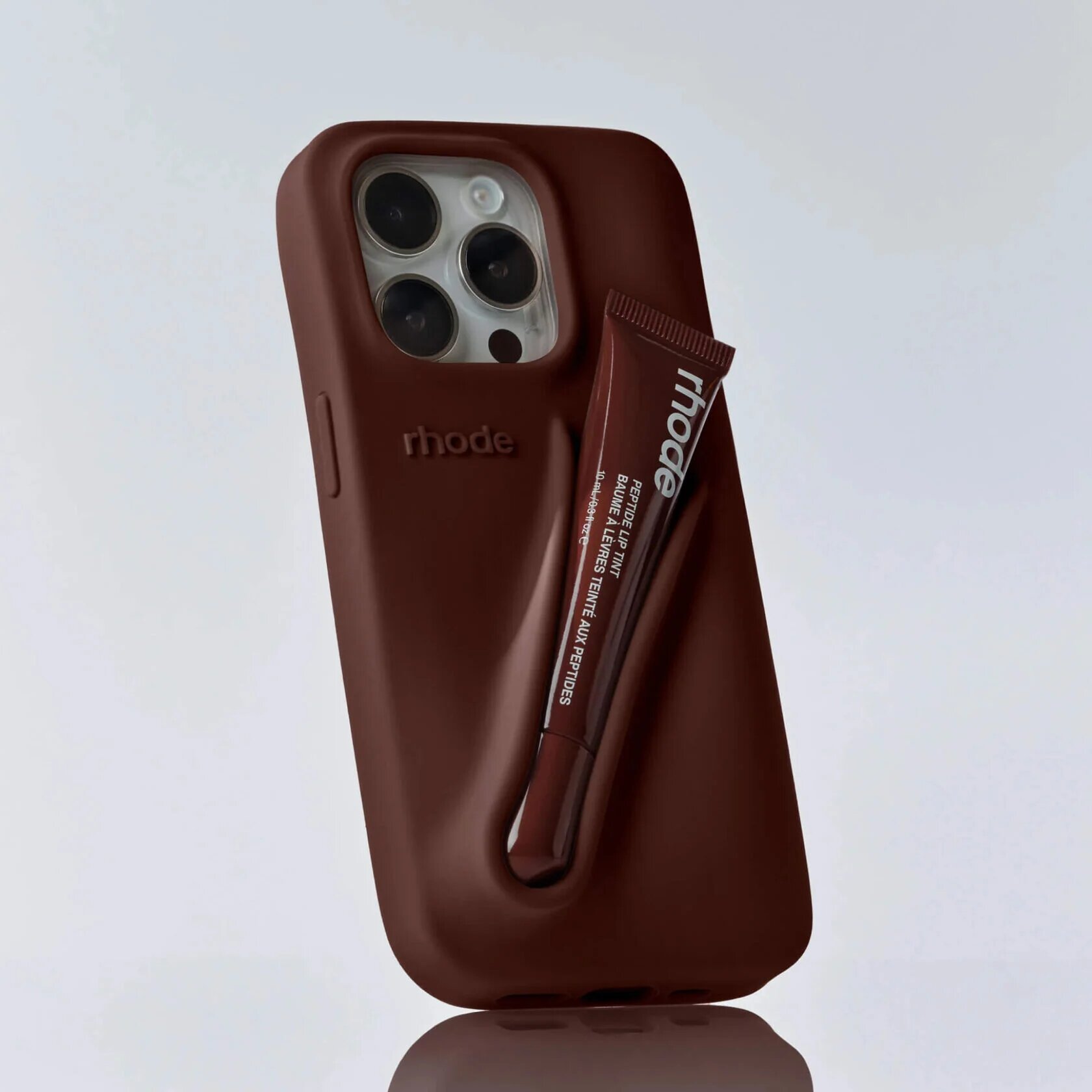 RHODE чехол на телефон/ Lip Case, limited edition espresso color, iPhone 14 pro max