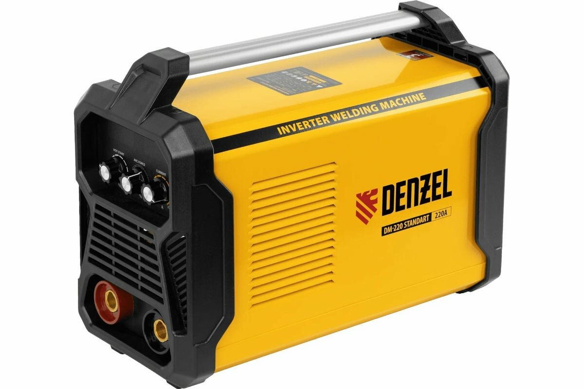 Инвертор сварочный 220А ММА ПВ-60% 1,6-5мм 220В DM-220 Standart DENZEL