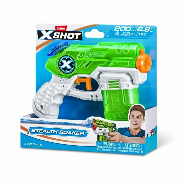 Бластер водный Zuru Zuru XSHOT Water Стелс Сокер (1 шт.)