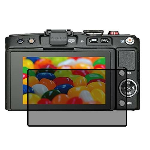 Скрин Мобайл защитный экран для фотоаппарата Olympus PEN E-PL6 из нано стекло 9H приватное