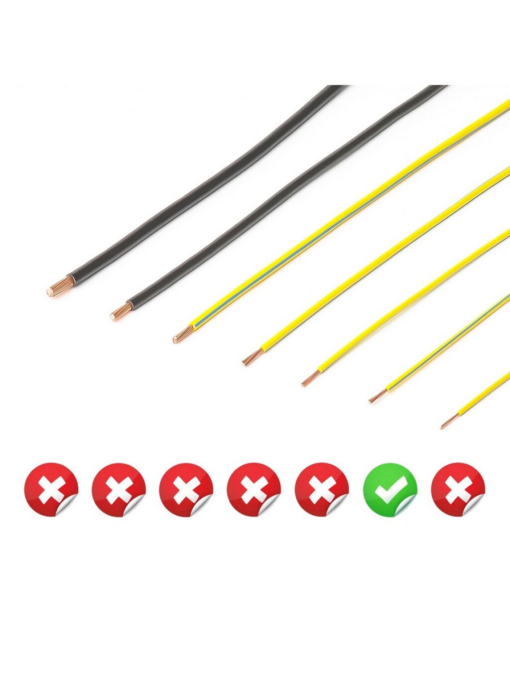 Провод электропроводки 0,75 мм (5 м) "SLON"