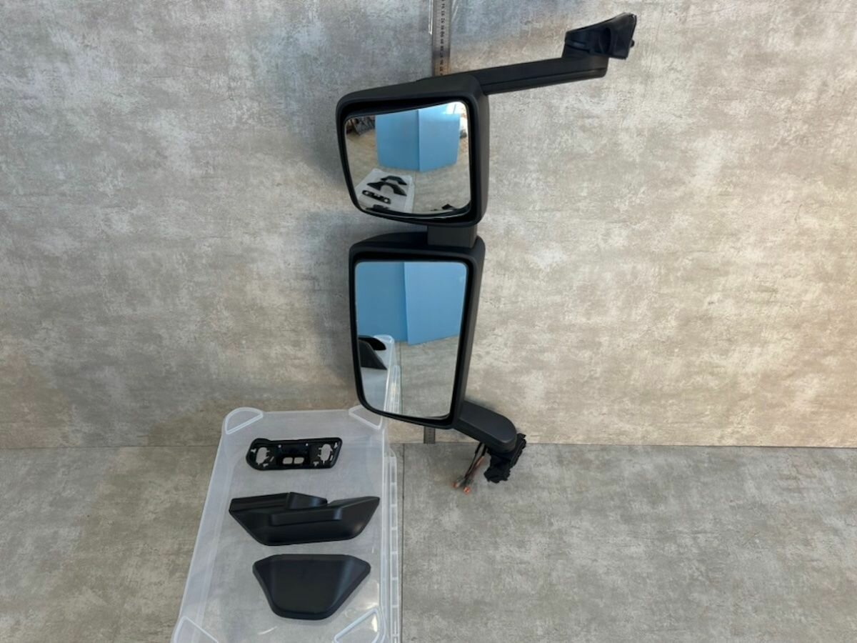 Зеркало заднего вида SCANIA P-series 6 серия левое, двойное в сборе (скания)