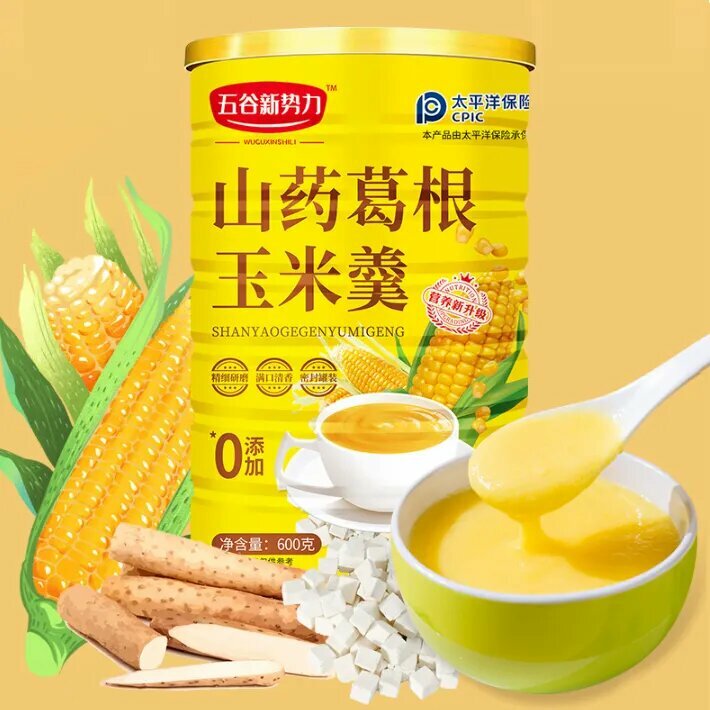 Кукурузная паста 600 г / банка здорового завтрака