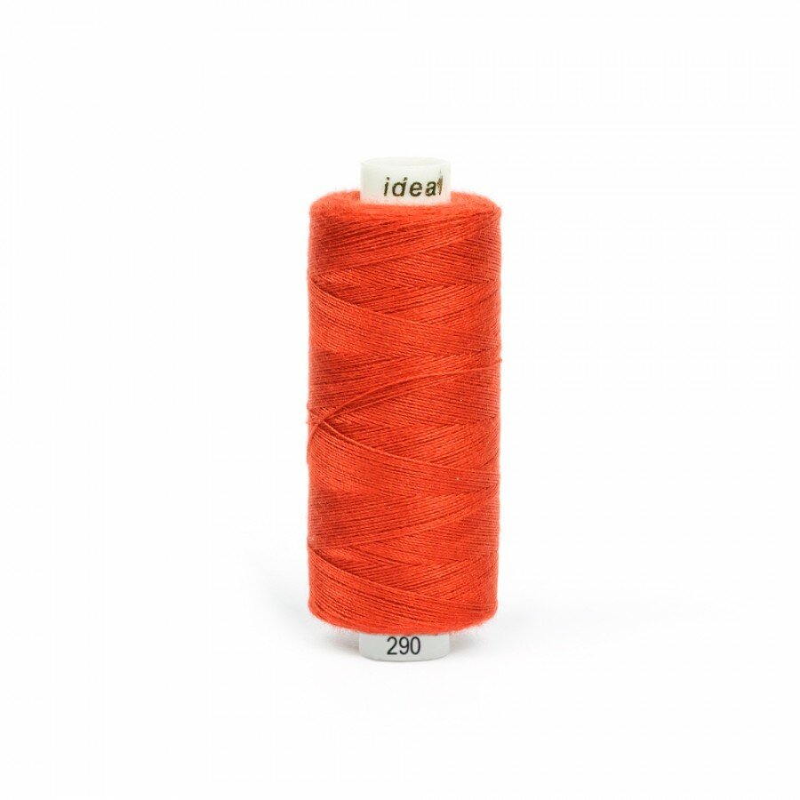 Нитки бытовые IDEAL 40/2 366м 100% п/э, цв.290 терракот