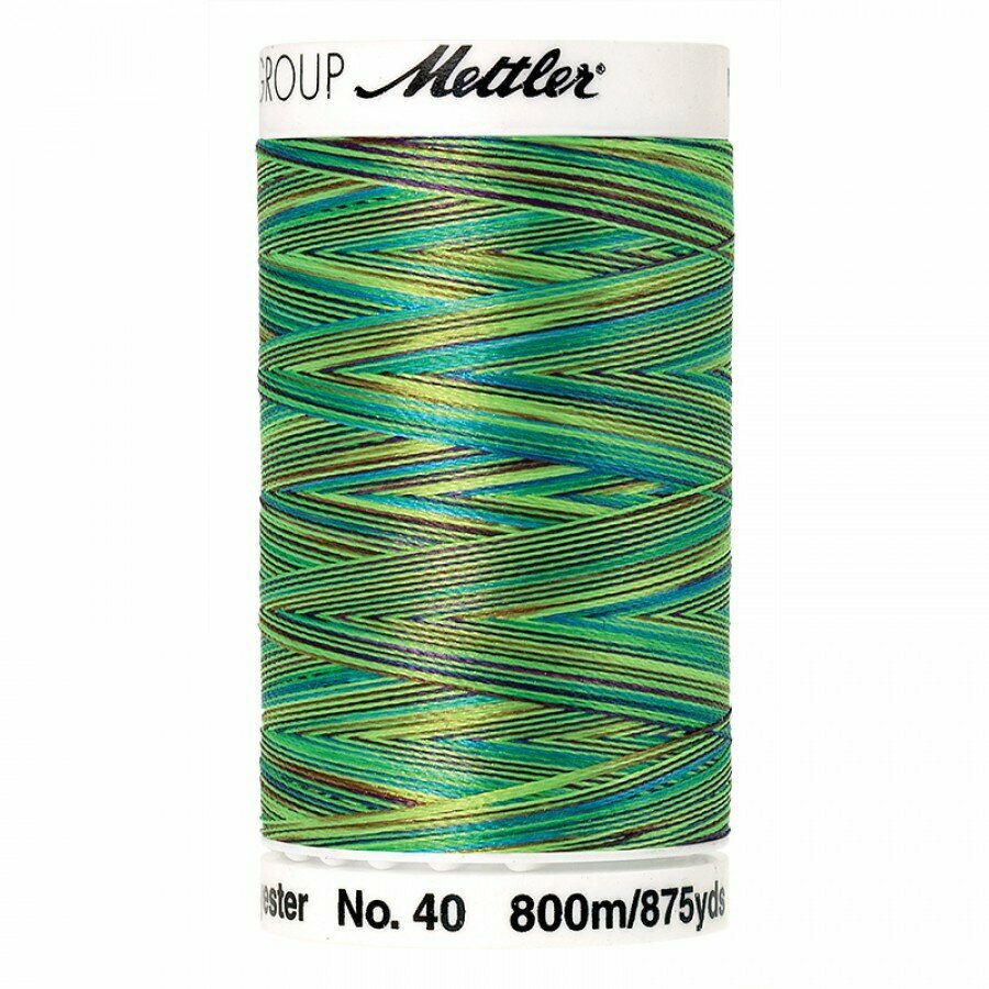 Нить вышивальная мультиколор POLY SHEEN MULTI, 800 м 9971 Lava Lamp