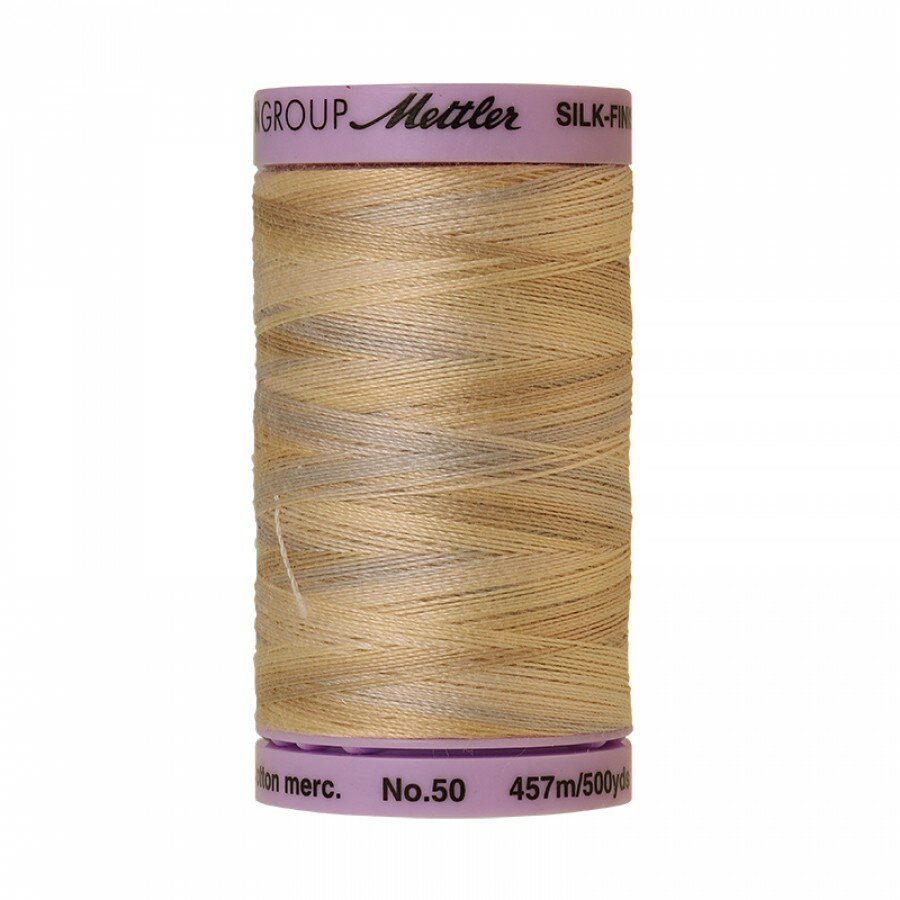 Нить для машинного квилтинга SILK-FINISH MULTI COTTON 50, 457 м 9854 Pearl Tones
