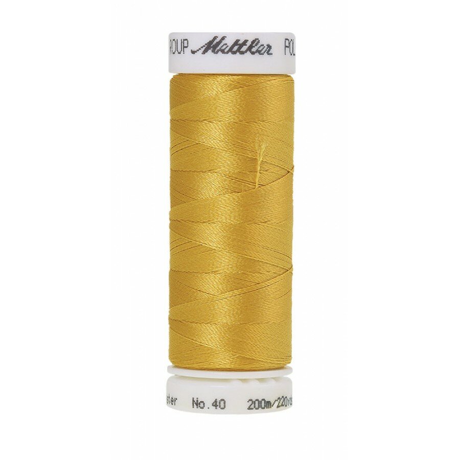Нить для вышивания, POLY SHEEN METTLER, 200 м 0622 Star Gold