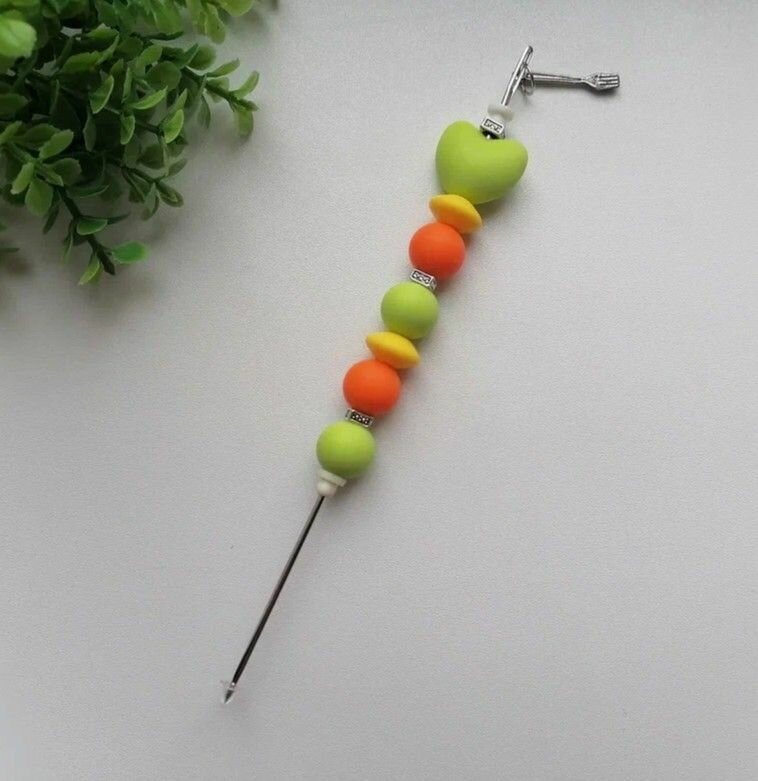 Шило для пряников, айсинга кондитерское желто-зеленое: подарок кондитеру