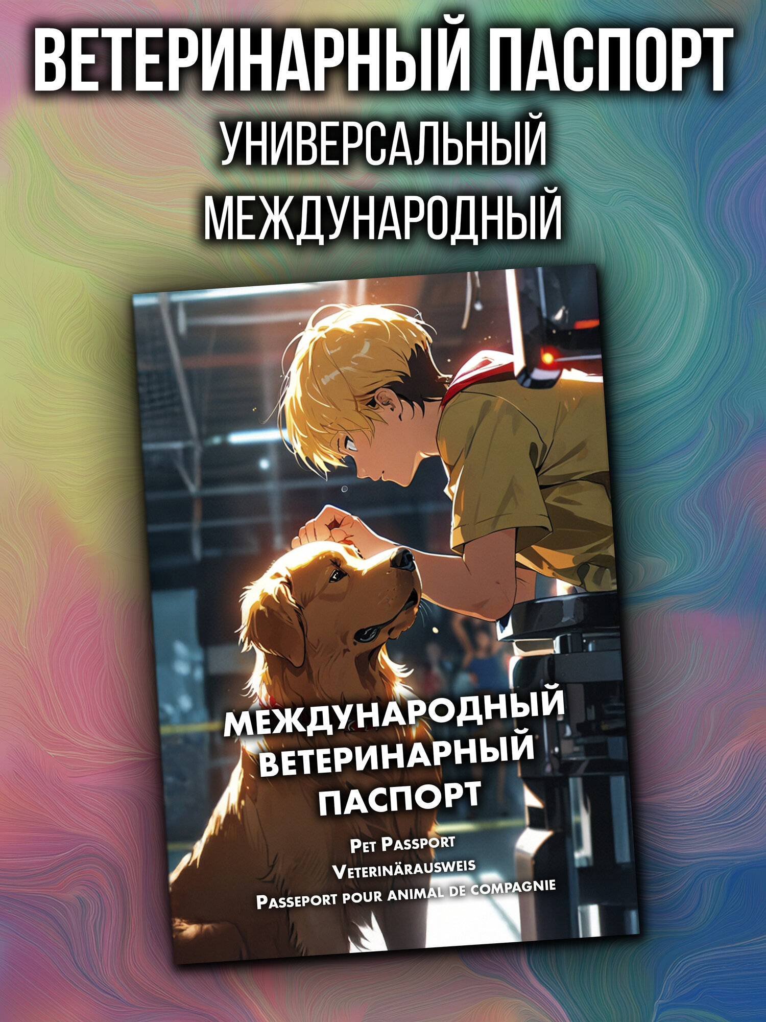 Ветеринарный паспорт для кошек, собак и любых других домашних животных, международный
