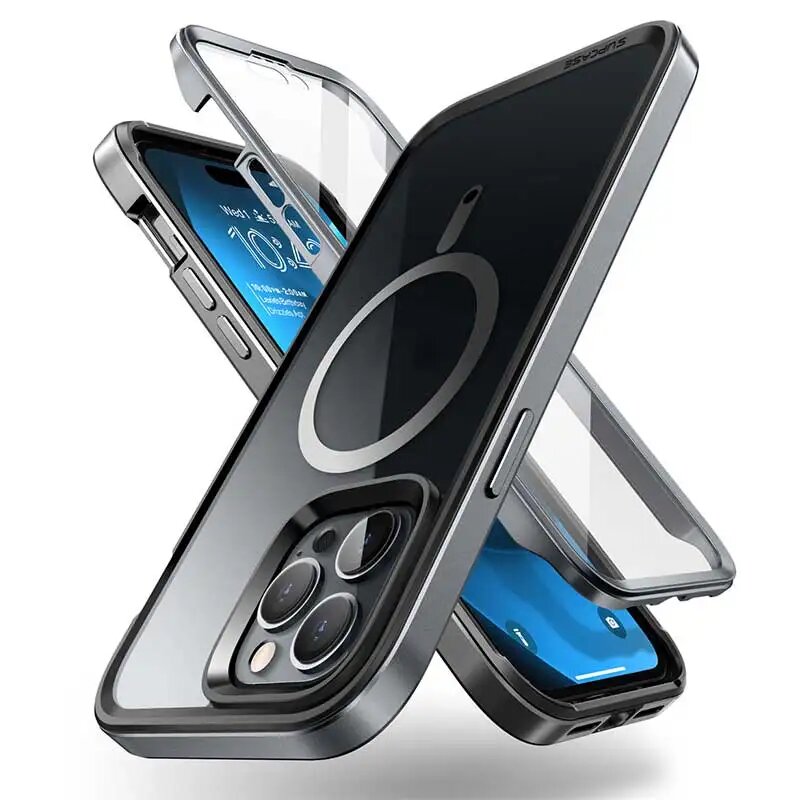 Черный чехол SUPCASE UB Edge Mag Slim для iPhone 14 Pro