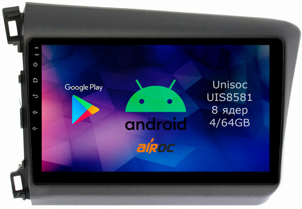 Штатные магнитолы Android AIROC RM-1921