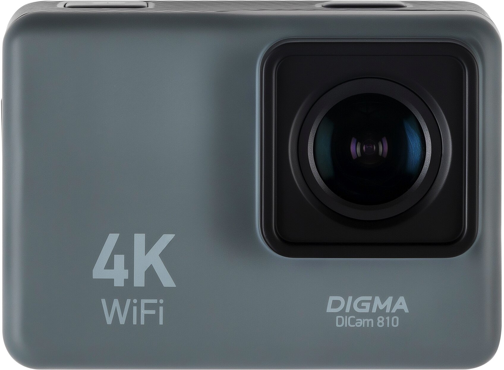 Экшн-камера DIGMA DiCam 810, с защитным боксом, влагонепроницаемая, 16Мп, 4K, Wi-Fi