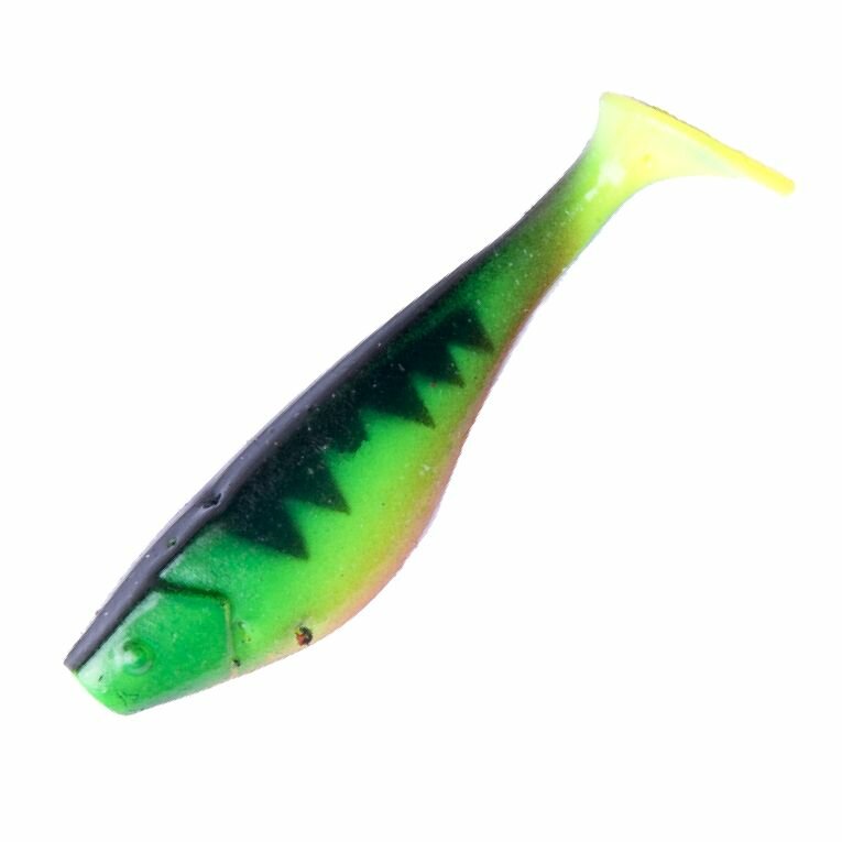 Силиконовая приманка на щуку, на судака, на окуня RUBICON Power Bait RIPPER-MAG, 40 мм, цвет P165 (10 шт) /мягкая съедобная резина для рыбалки