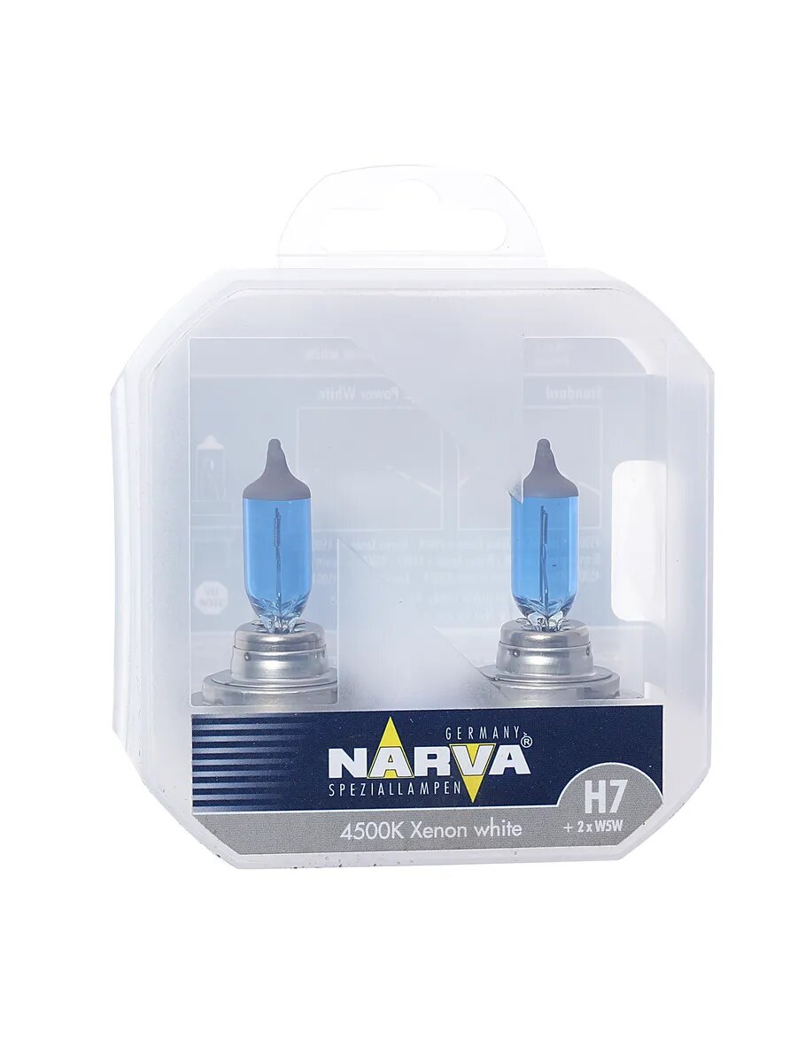 Лампа автомобильная H7/W5W 85 POWER WE 4500K H7 2шт W5W 12V