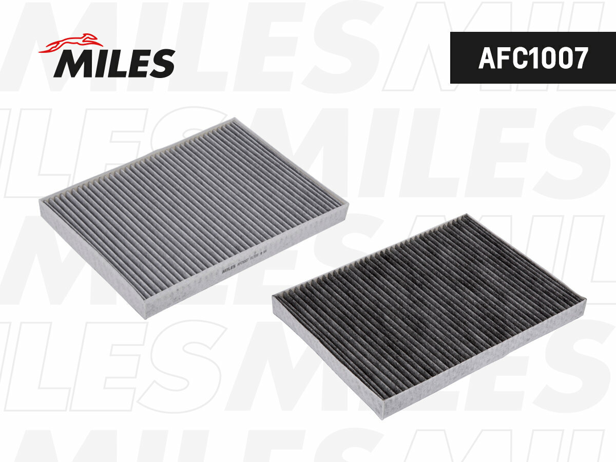 Фильтр салона угольный, для Шкода Октавия 1, Фольксваген Поло, 3, Классик 3, Пассат B5 арт AFC1007