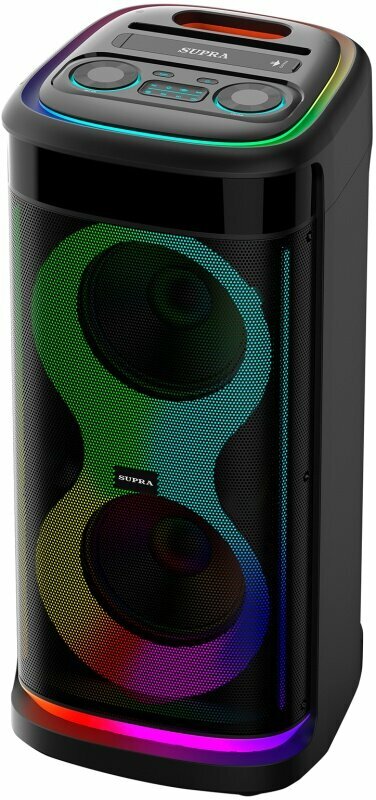 Минисистема Supra SMB-999 черный 150Вт FM USB BT SD