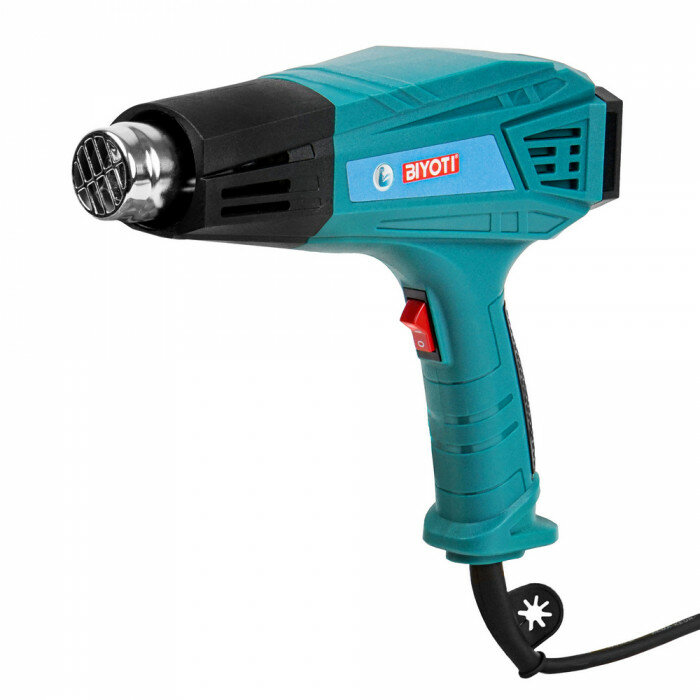 Строительный фен BIYOTI BYT-HG02 2600Вт, ЖК-дисплей