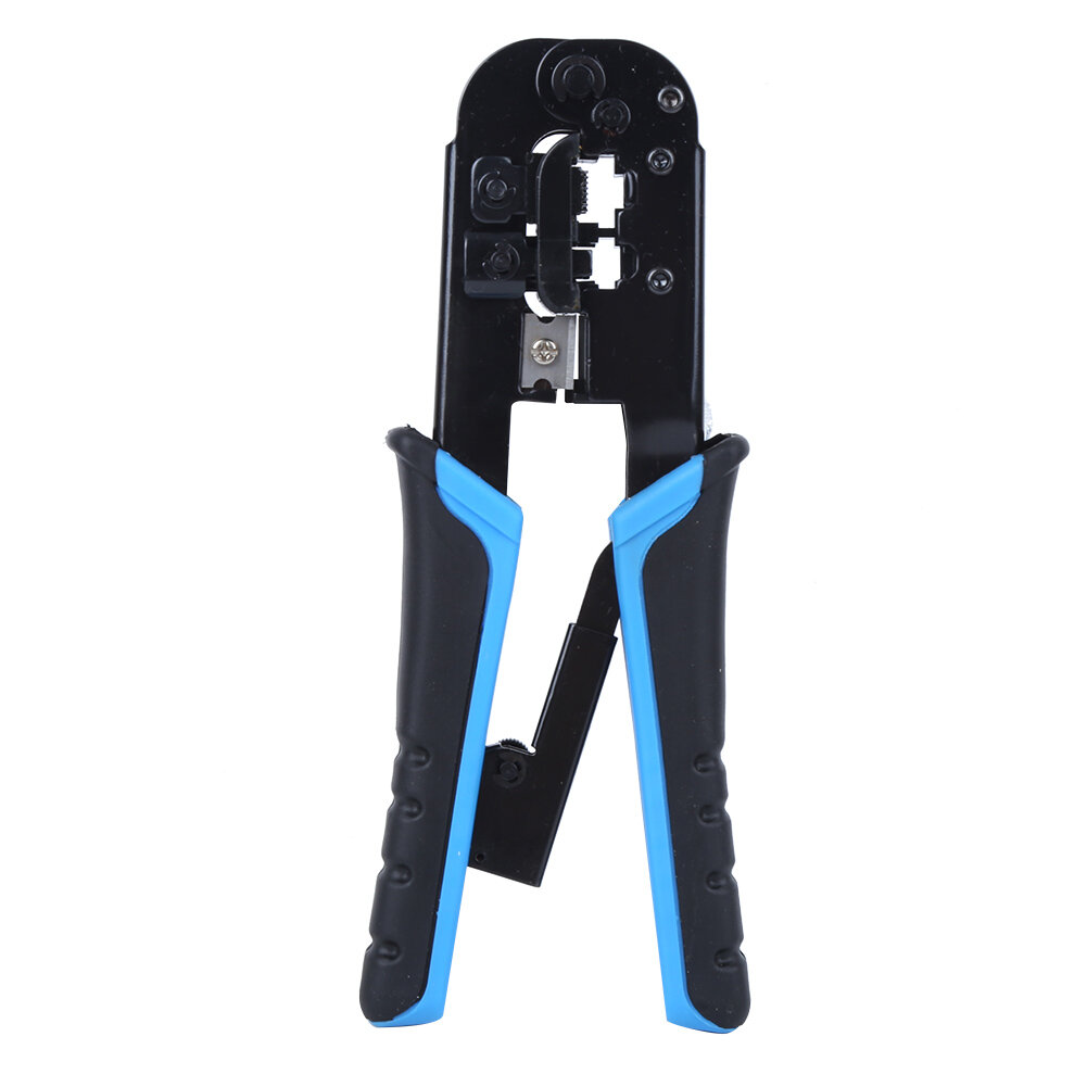 RJ45 RJ11 Networks Cable Pliers Dual Use 8p6P Crystal Head Crimper Cutter Crimping Stripping Tool