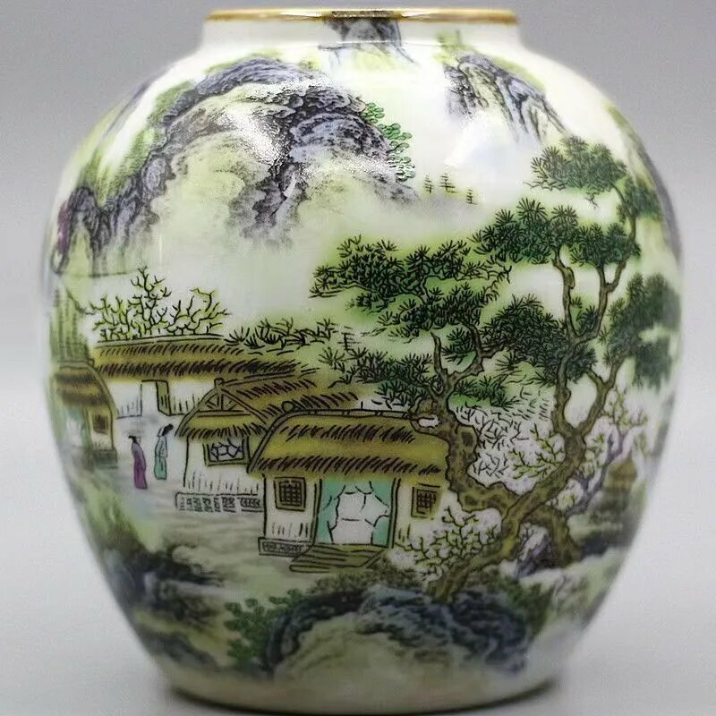 Винтажная ваза. Китайская керамика, 1981 год