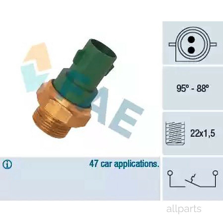 FAE 37240 Датчик включения вентилятора