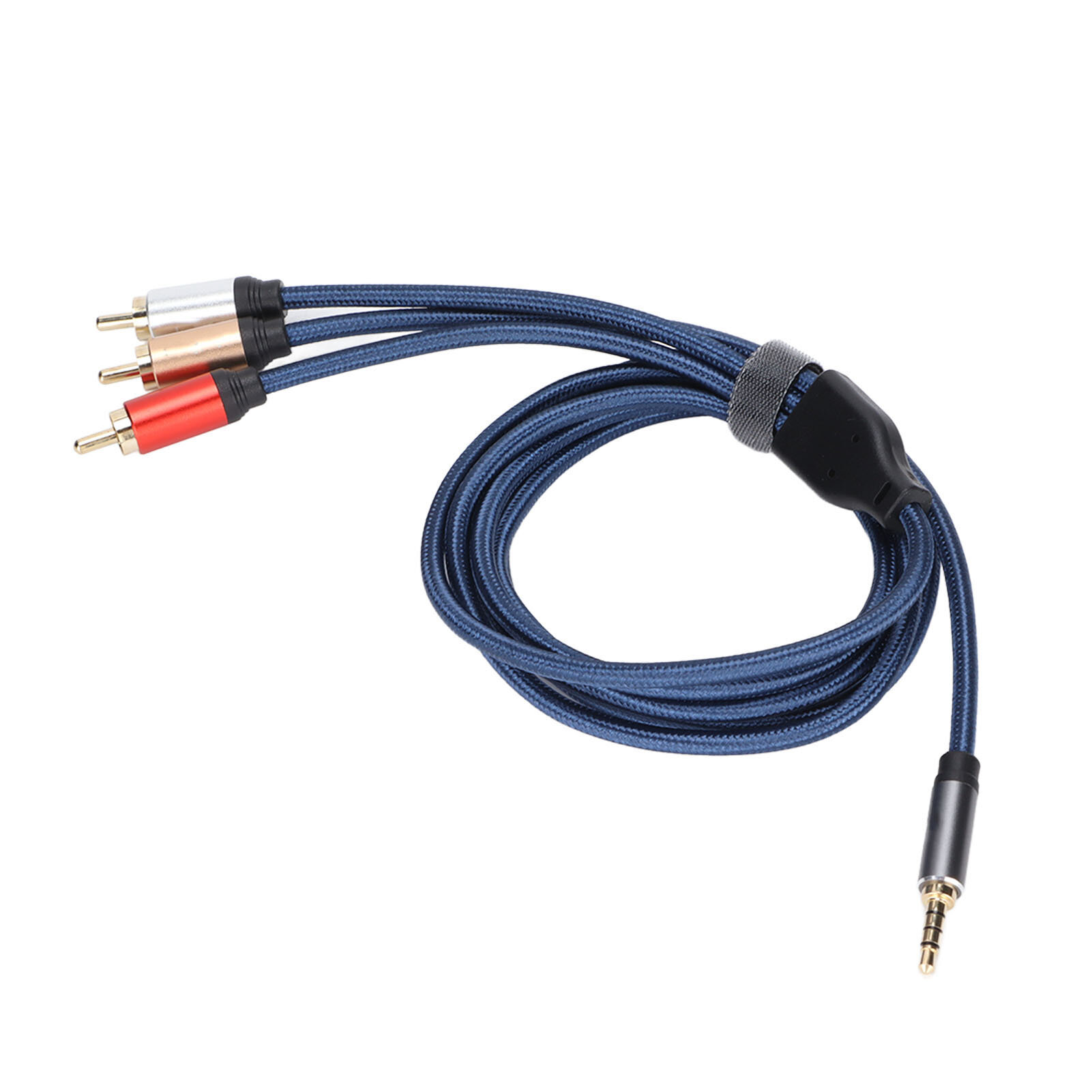 Аудиокабель с разъемами 3,5 мм и 3 разъемами RCA, стерео аудиокабель 1,8 м для динамика, ТВ, CD, DVD, проводной шнур