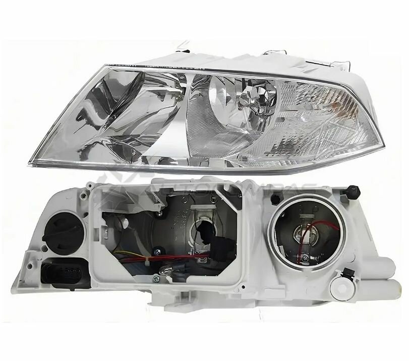 Фара Шкода Октавия А5 с 2004-2008гг. Фара Skoda Octavia левая сторона