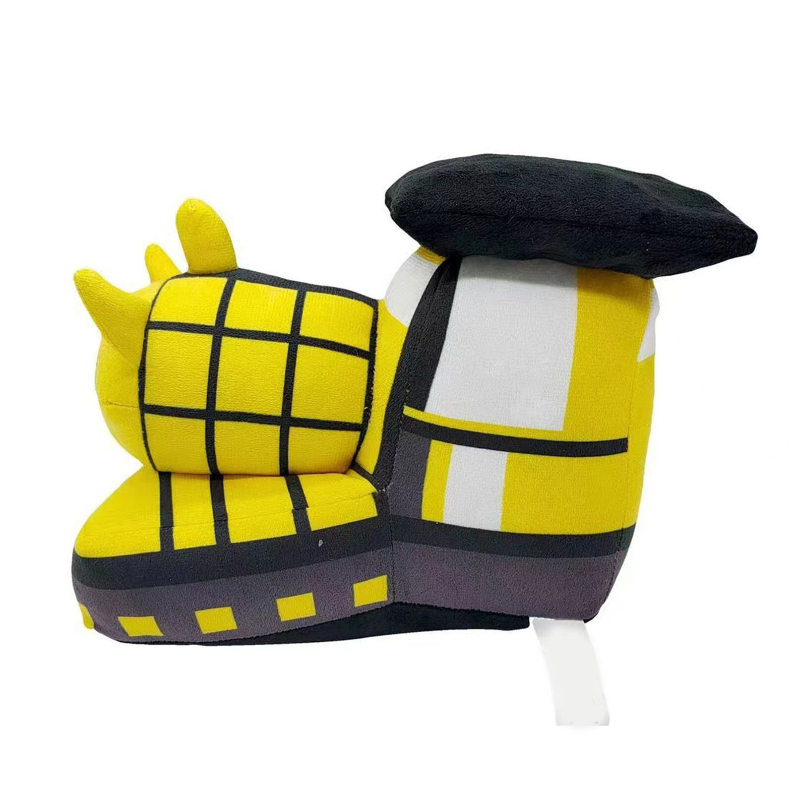 Плюшевая кукла Toy Toy Mite PP хлопковая мягкая кожа дружелюбный мультипликационный поезда плюшевая игрушка для детей ярко -желтый цвет детей ярко -желтый