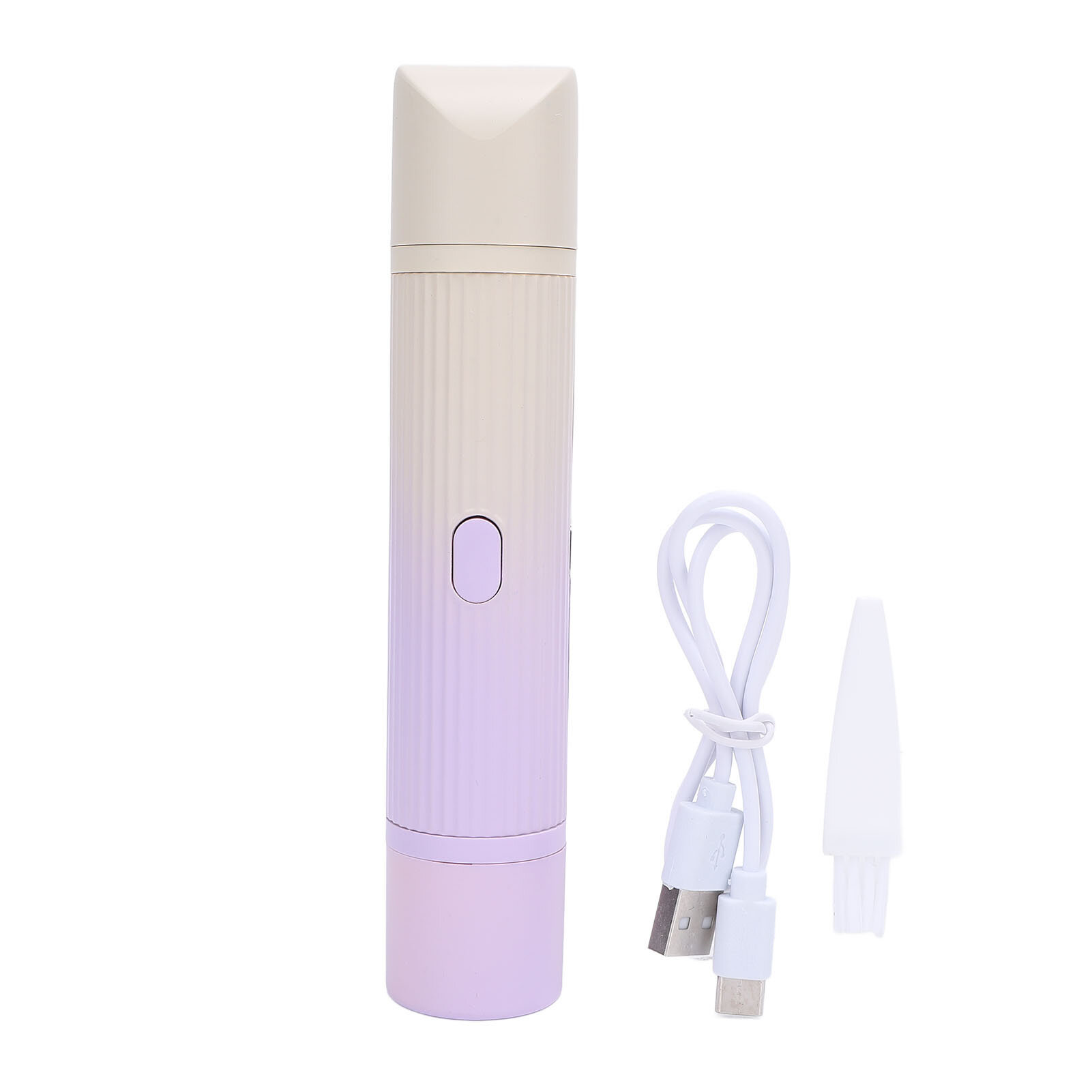 Двухголовый триммер для волос для женщин, перезаряжаемый, для тела, зоны бикини, ног, подмышек, губ,