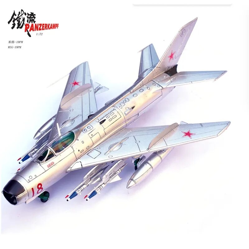 Модель самолета WELLY MiG-19PM 1/72
