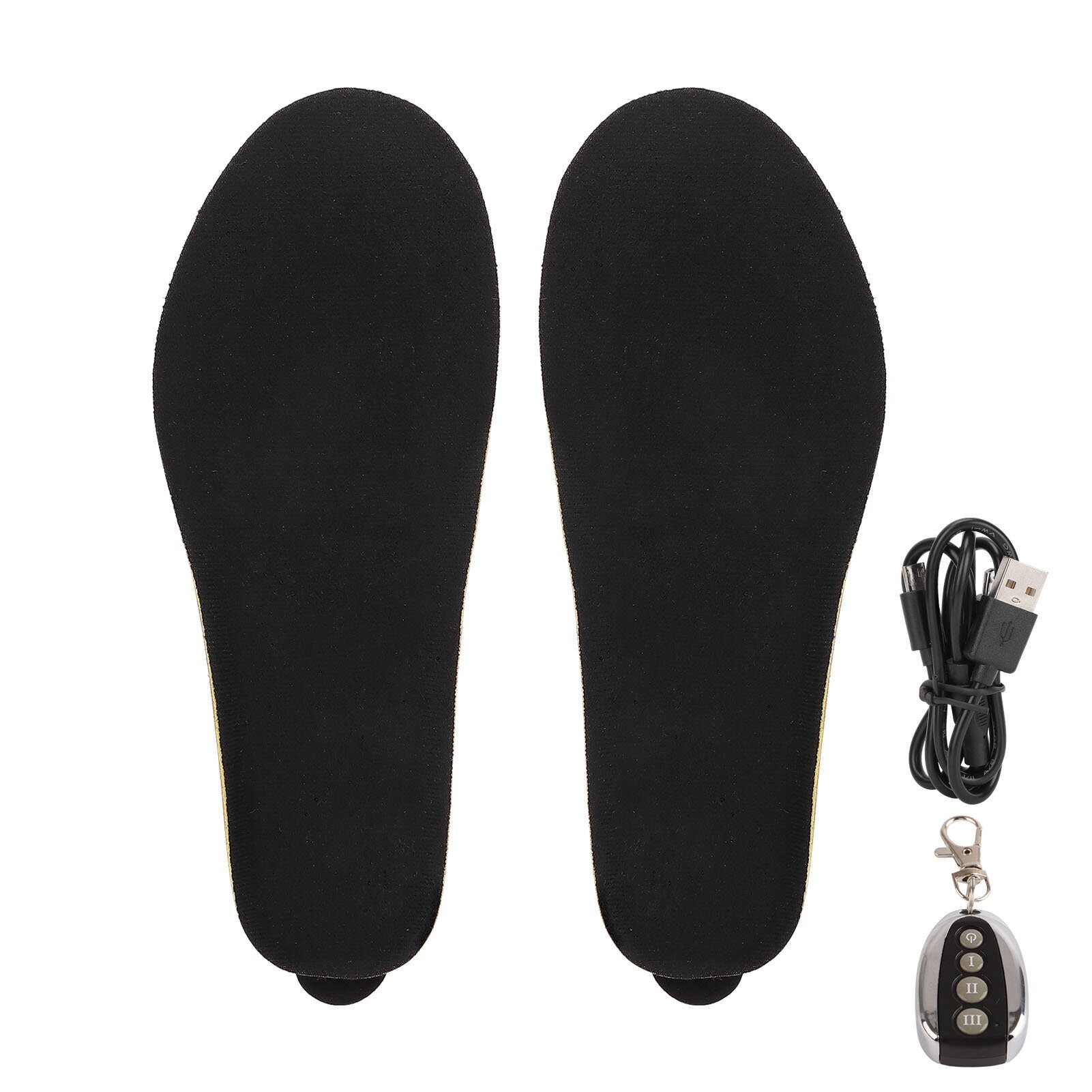 Электрические стельки с подогревом USB Регулируемые регулируемые температурные температурные тепления для ног нагреваемые обувь (35-40)