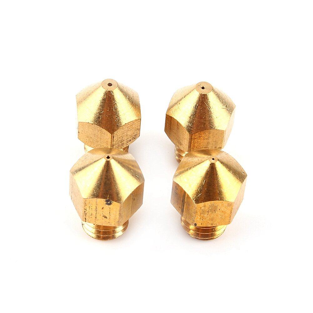 4 шт. печатающей головки экструдера 0,2+0,3+0,4+0,5 мм для 3D-принтера Makerbot