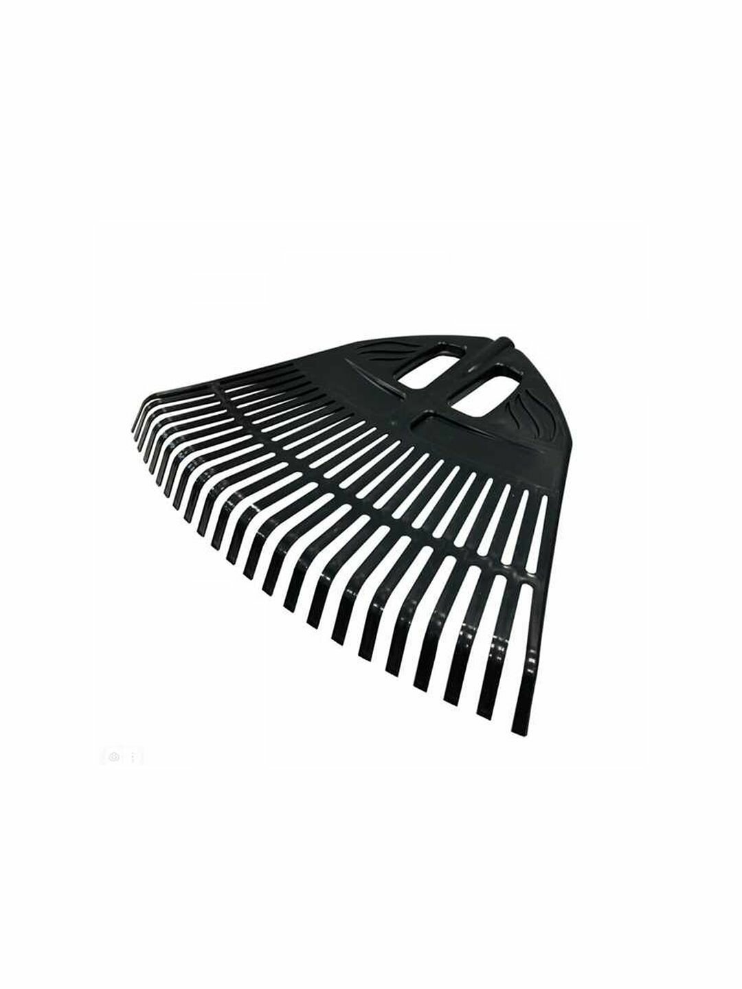 Грабли веерные пластмассовые 23 зуба черные 500мм (без черенка) РусТрейд