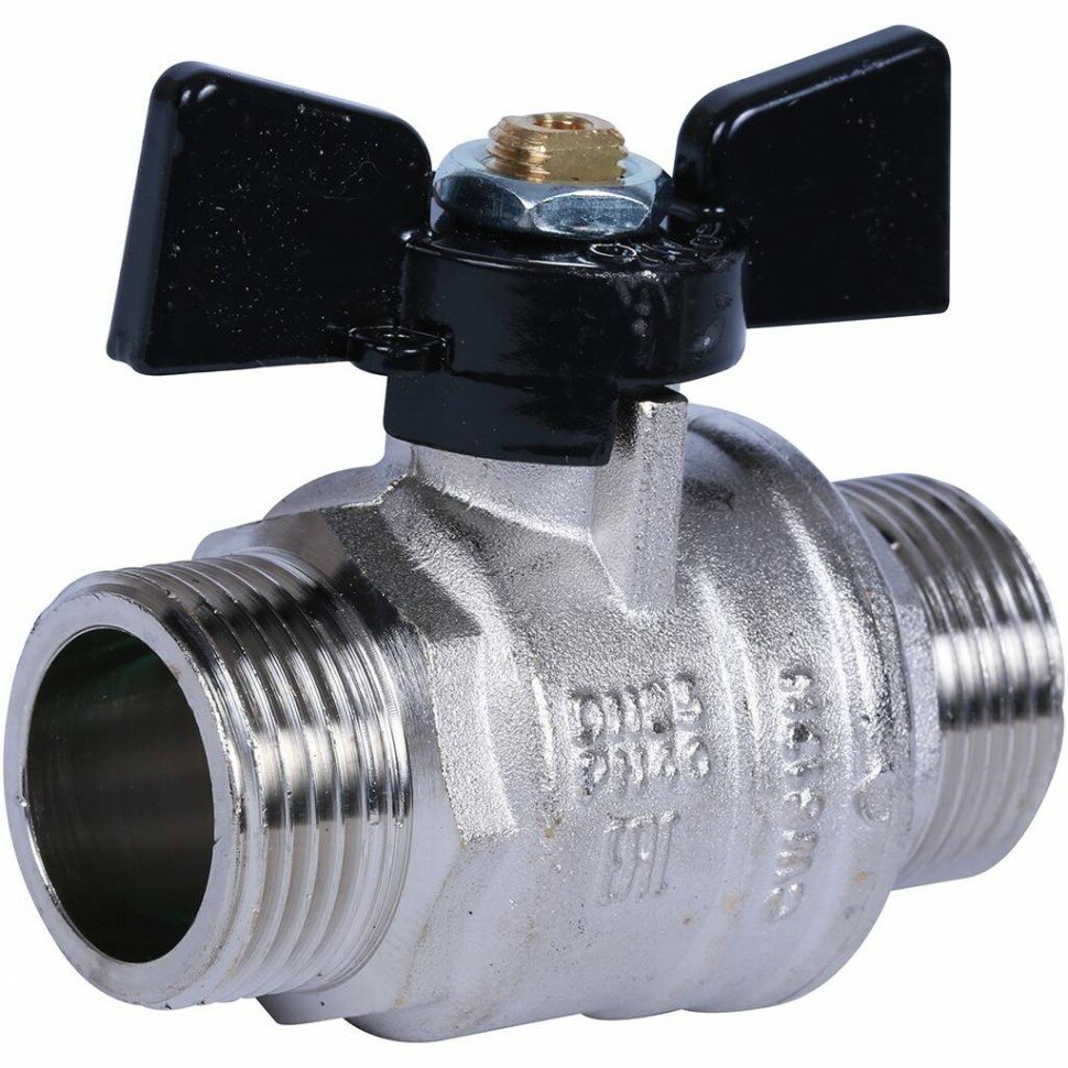 Кран шаровый НН 1' BUGATTI бабочка (3270032)