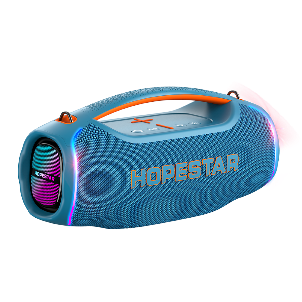 Портативная беспроводная колонка HOPESTAR H63 / bluetooth 5.3 подключение, 8800 мАч